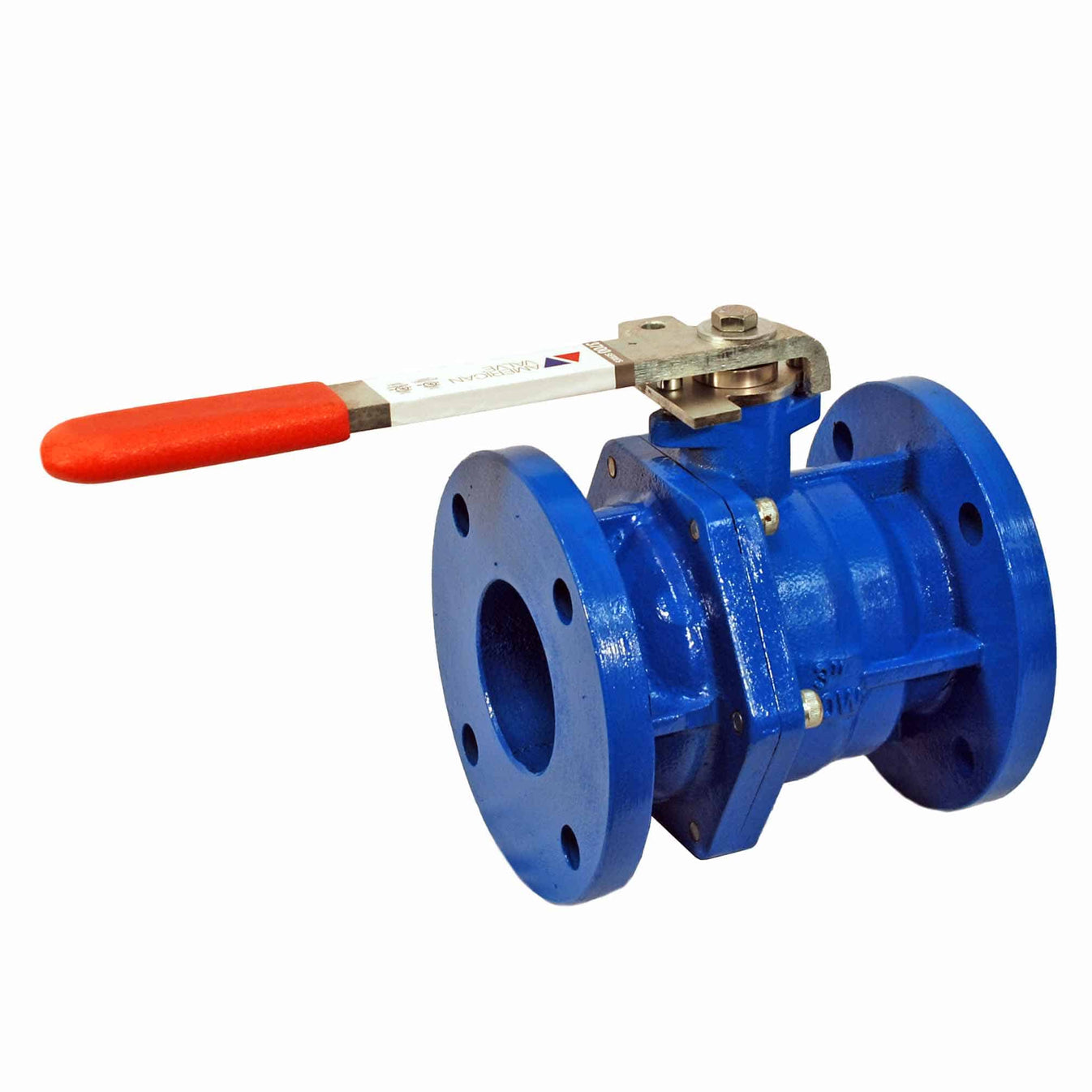 3700 3" Cast Iron Flanged Full Port Ball Valve 200W – American Valve